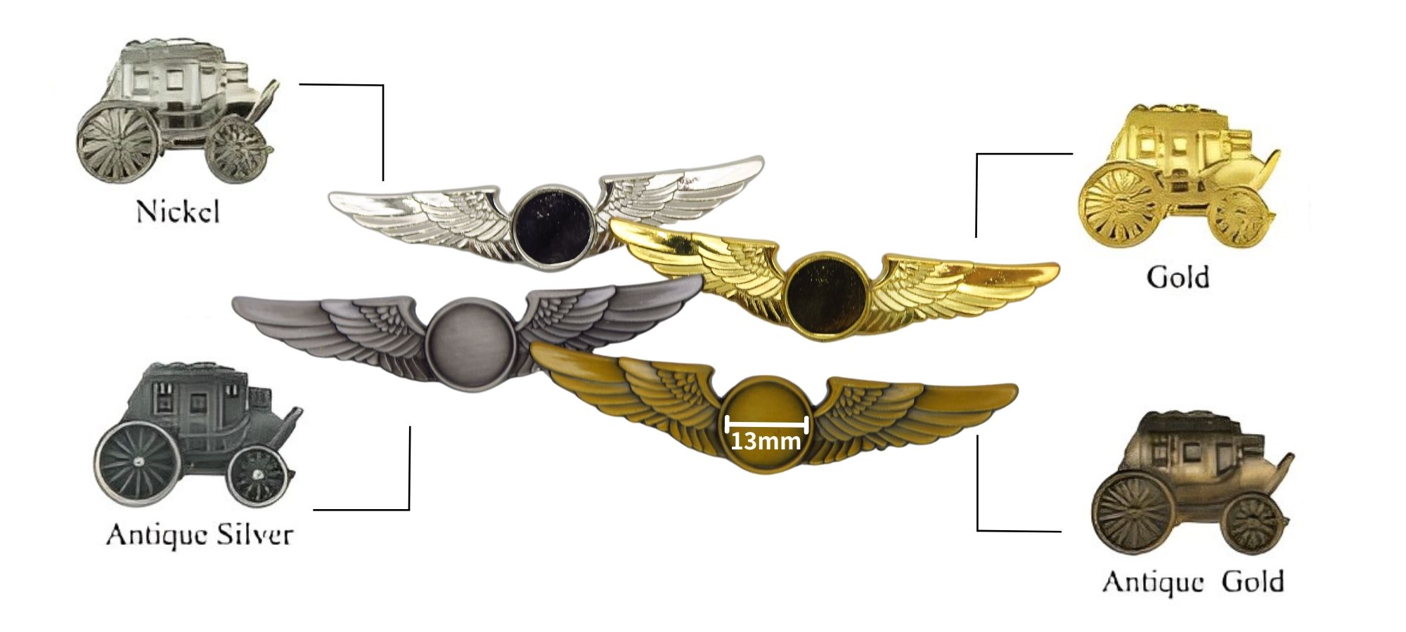 Customized Existing pilot badges | Embroidered patches manufacturer ...